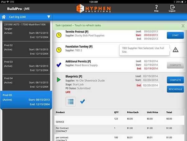 BuildPro: Please Sign In
